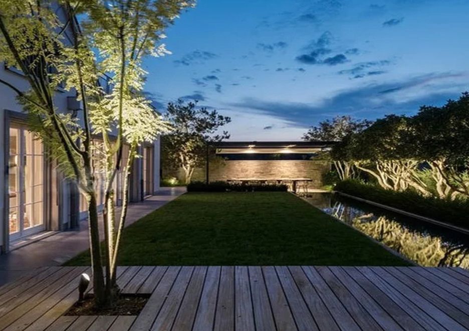 LED Ground Spike Luminaire 10W 24W Garden Path Projector Light IP66 ...