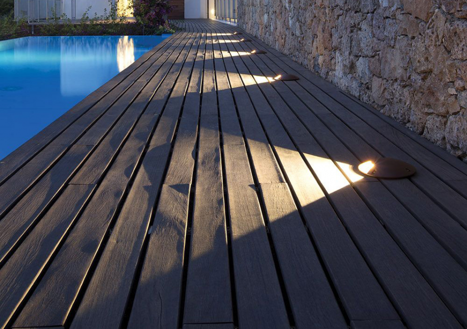 1W led side emitting inground light sidewalk lighting drive over ...