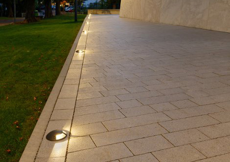 led side emitting onground light 2700K-6500K RGBW DMX512 walk&drive ...