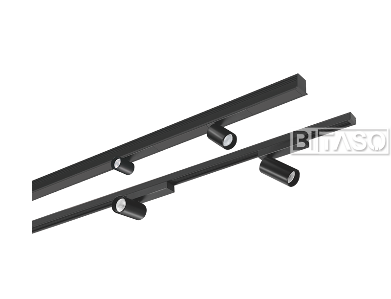 RoHS CE Commercial IP20 LED MINI Spot Track-Light 1.5W 48VDC With DALI ...